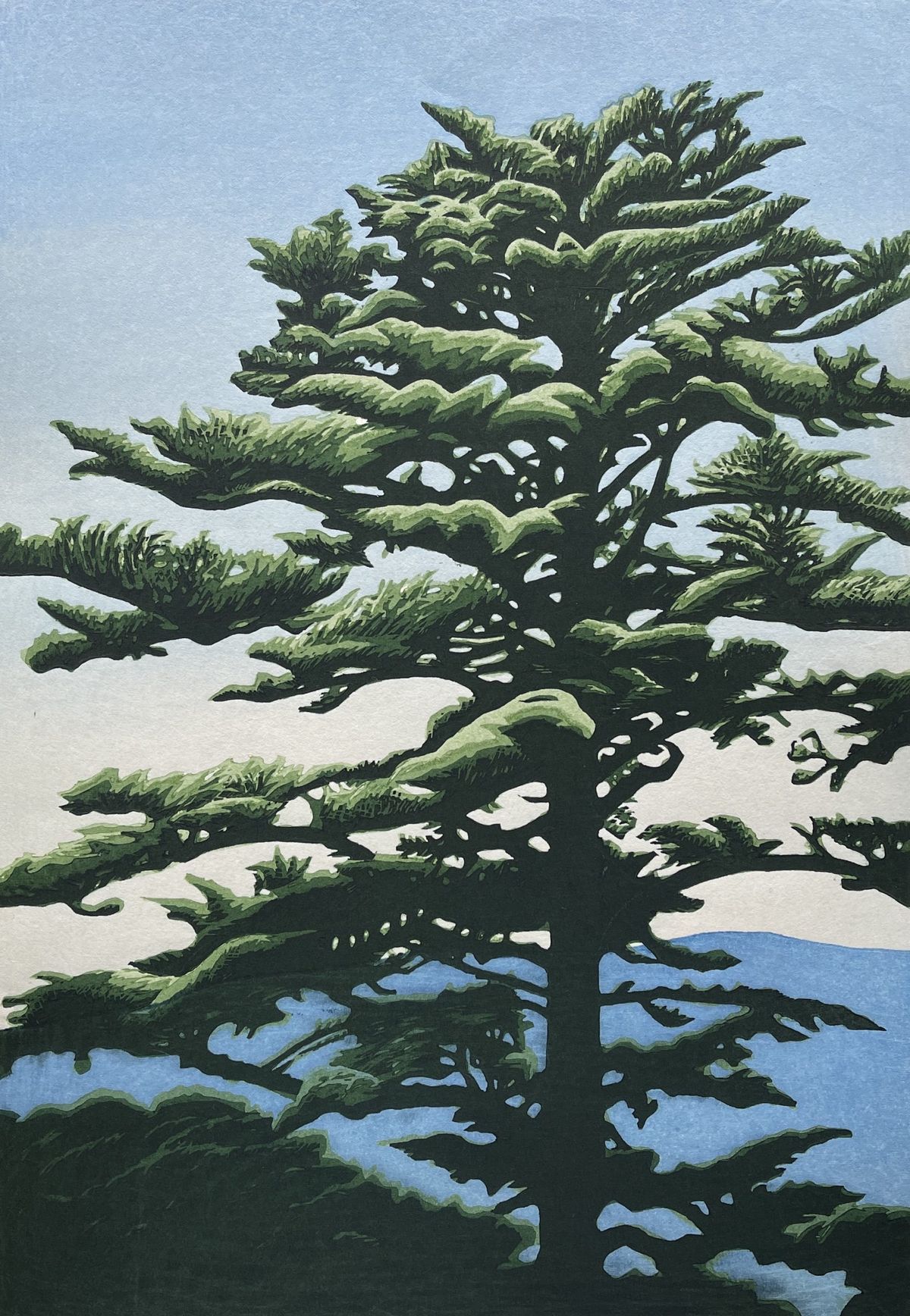 Jumoku no Kei - Koichi Maeda - Japanese Prints - Nipponprints.com