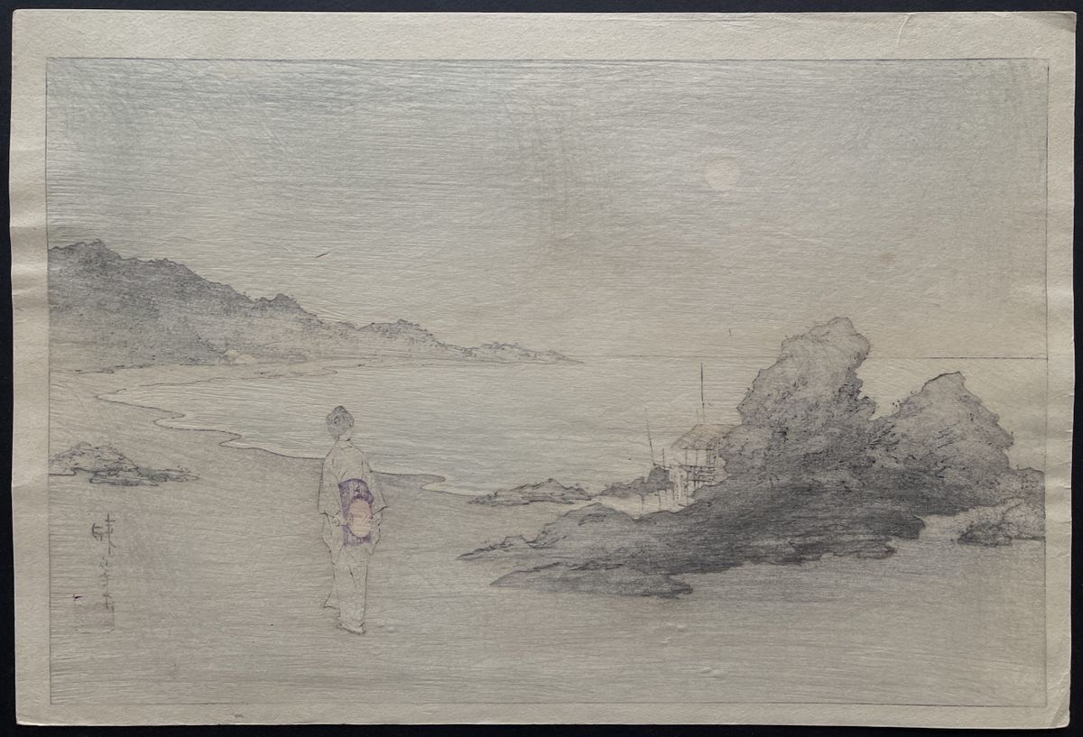 Woman on a Beach by Moonlight (Light Version) - Koho Shoda - Japanese ...
