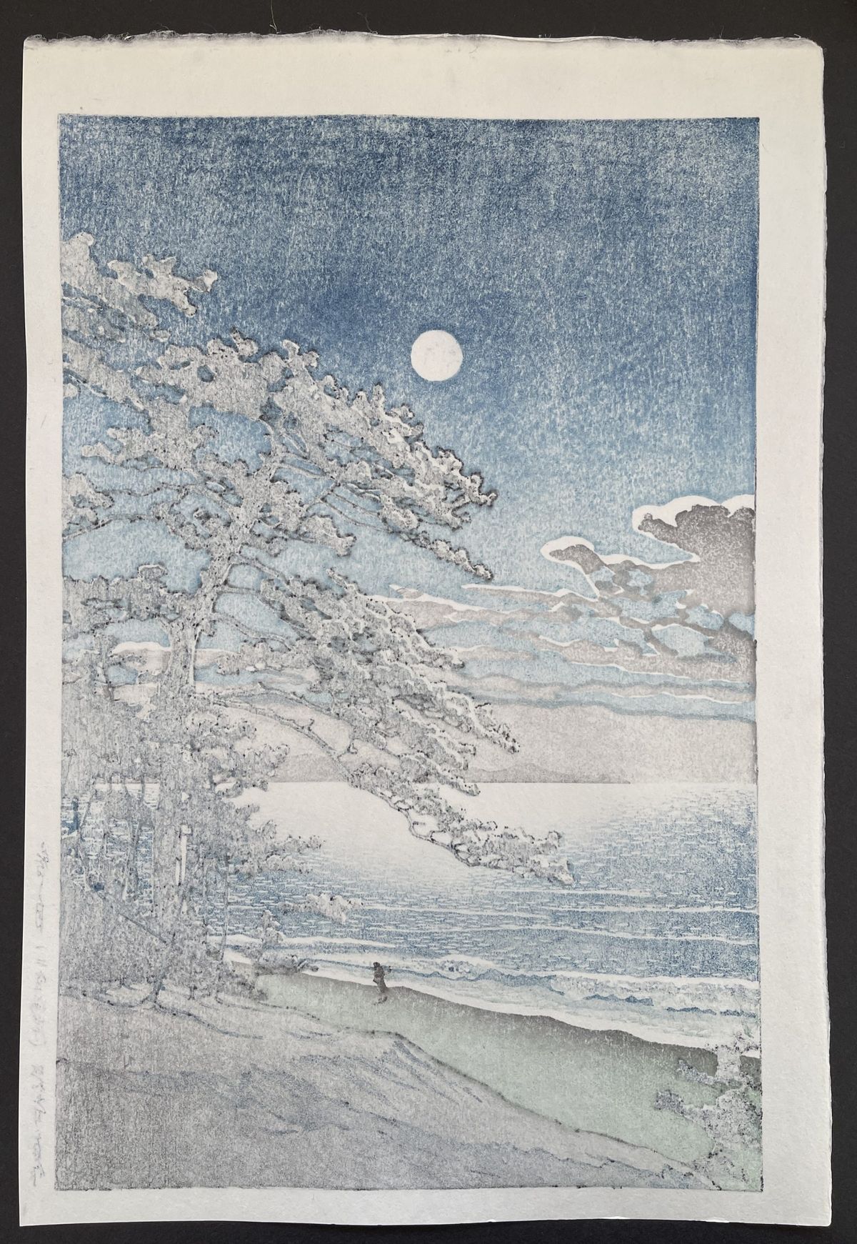 Spring Moon, Ninomiya Beach - Kawase Hasui - Japanese Prints ...