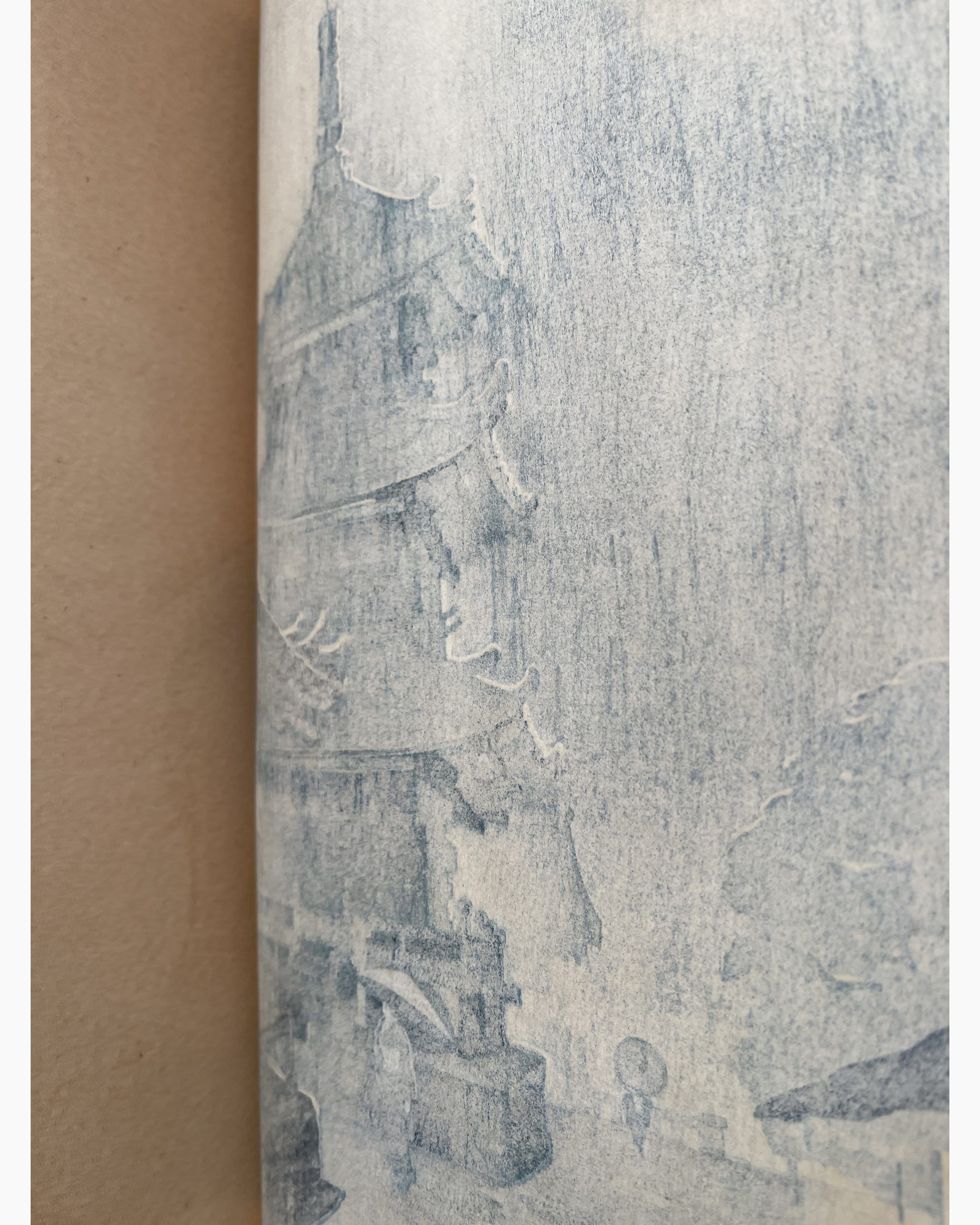 Moon at Kiyomizu Temple - Benji Asada - Japanese Prints - Nipponprints.com