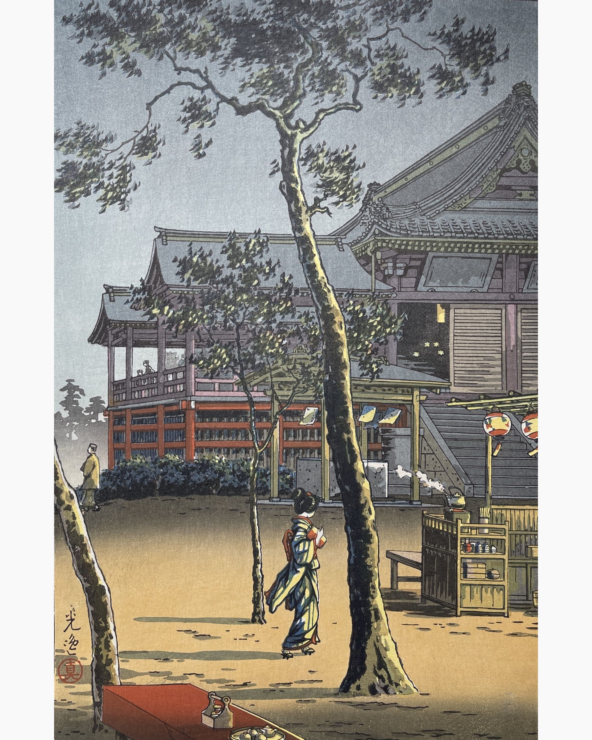 Ueno Kiyomizudo Temple - Tsuchiya Koitsu - Japanese Prints ...