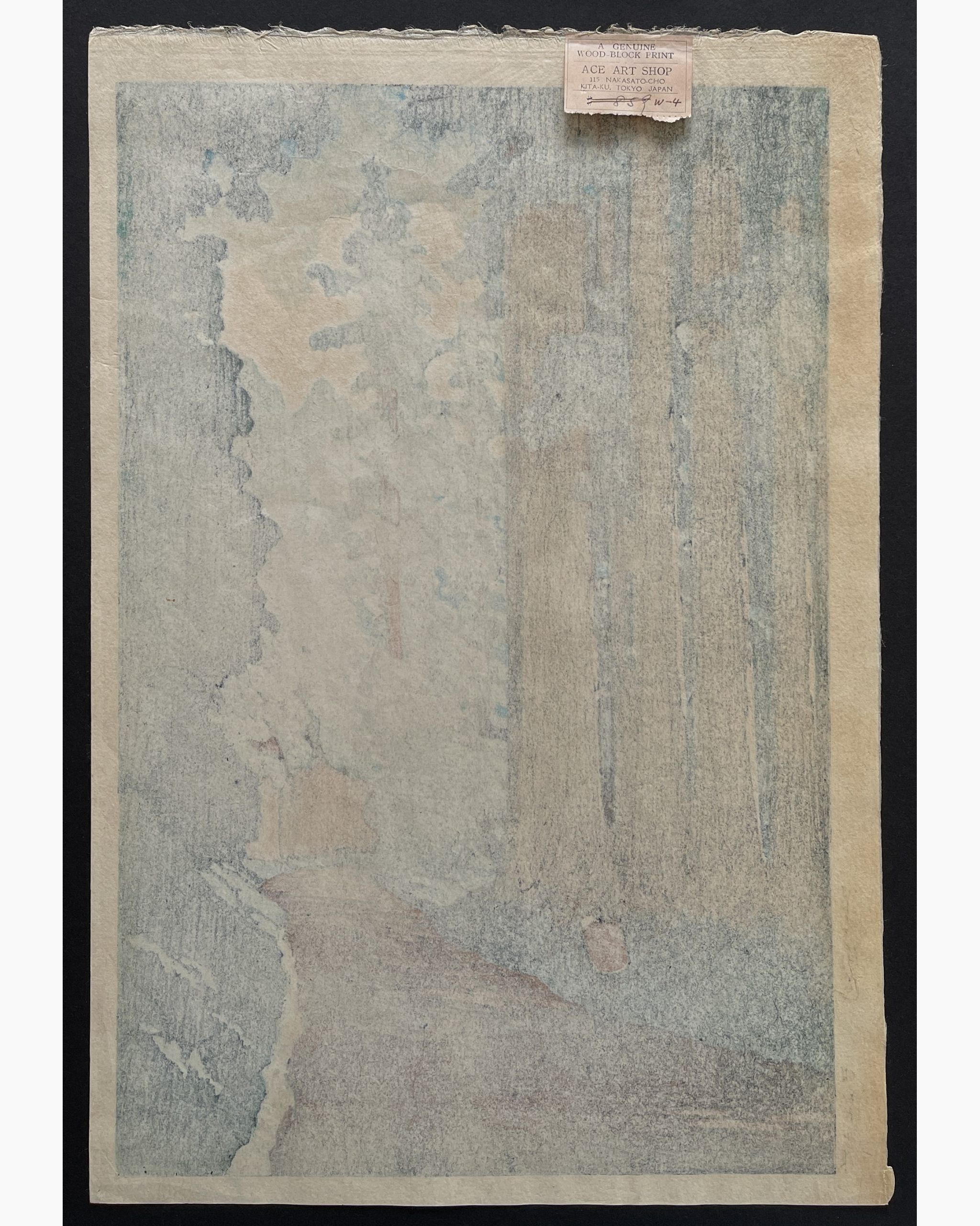 The Road to Nikko (Lifetime) - Kawase Hasui - Japanese Prints ...