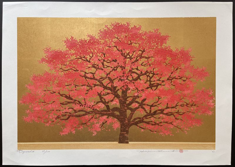 Dogwood 3A - Hajime Namiki - Japanese Prints - Nipponprints.com