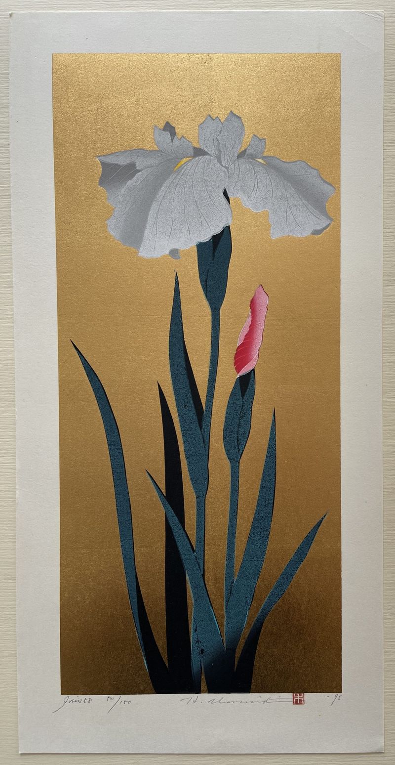 Iris 58 - Hajime Namiki - Japanese Prints - Nipponprints.com