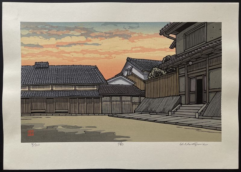 Evening Shadow - Nishijima Katsuyuki - Japanese Prints - Nipponprints.com